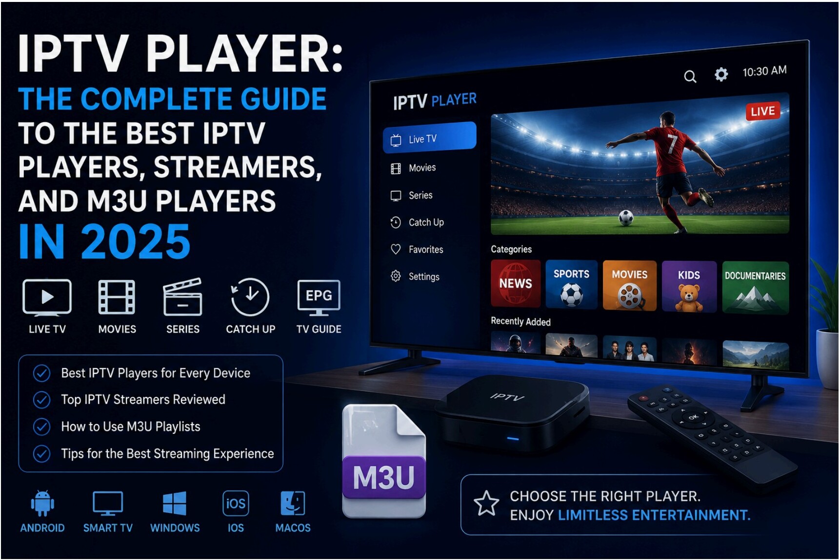 IPTV Player: The Complete Guide to the Best IPTV Players, Streamers ...